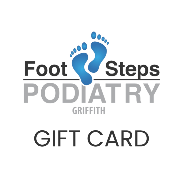 Gift Card » Foot Steps Podiatry Griffith