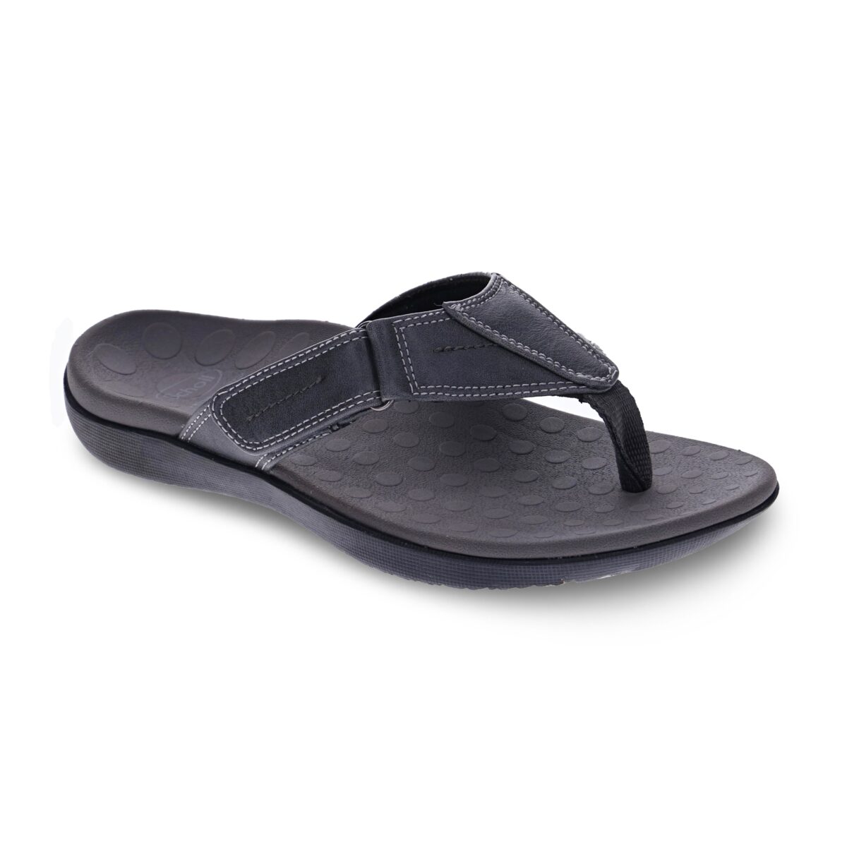 Scholl Ryder Thongs Grey » Foot Steps Podiatry Griffith