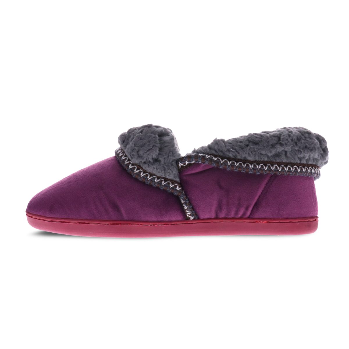 Scholl Snuggle Plum Slipper » Foot Steps Podiatry Griffith
