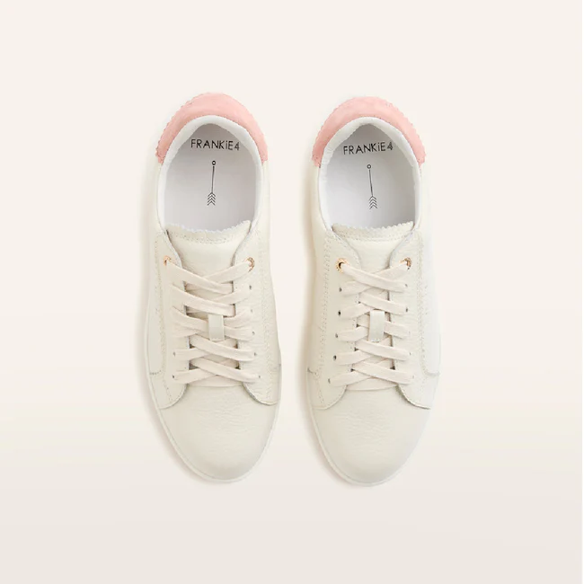 FRANKIE4 Jackie IV Chalk/Dusty Pink » Foot Steps Podiatry Griffith