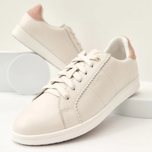 FRANKIE4 Jackie IV Chalk/Dusty Pink » Foot Steps Podiatry Griffith